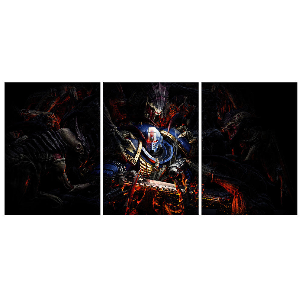 Exclusive Warhammer 40,000: Space Marine 2 Triple Displate Set – MERCH ...