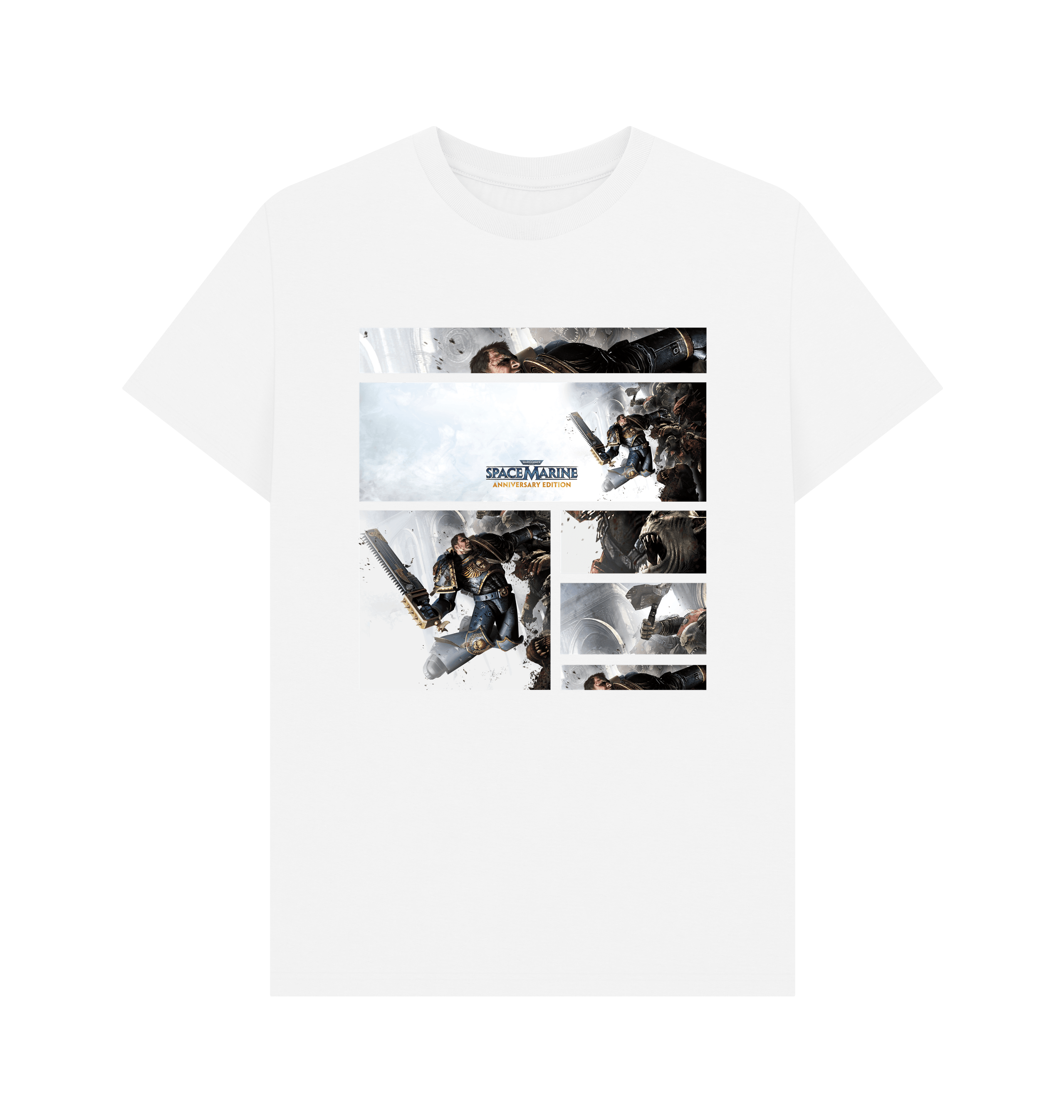 Warhammer 40,000: Space Marine Anniversary Edition Collage T Shirt ...