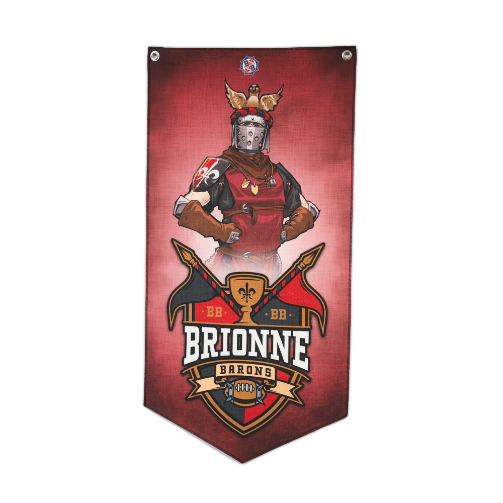 Blood Bowl Brionne Barons Wall Banner – Warhammer Officially Licensed ...