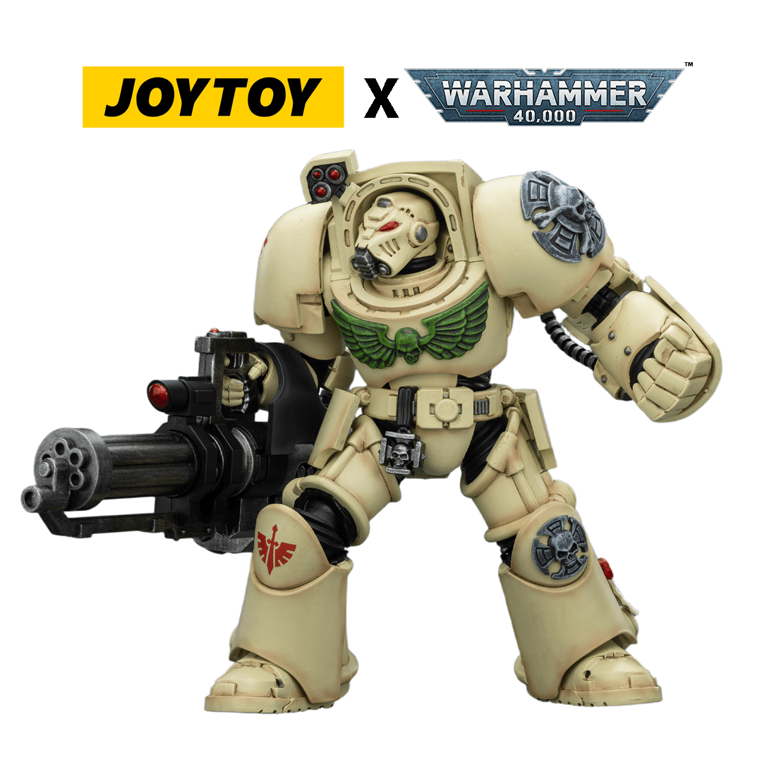 JoyToy Warhammer 40,000 Action Figure - Dark Angels, Terminator 3 with ...