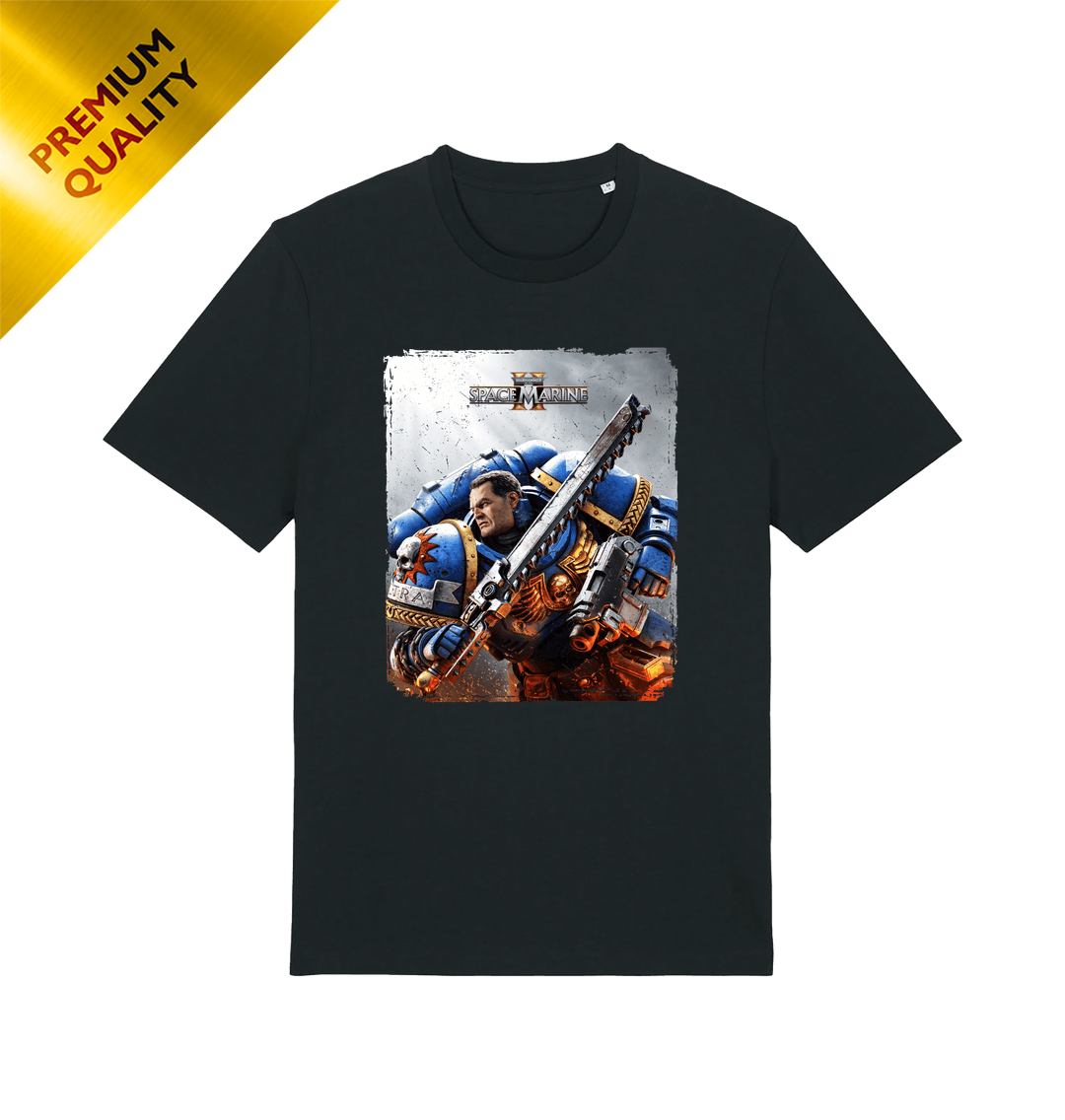 Warhammer 40,000: Space Marine 2 Titus T Shirt – MERCH.WARHAMMER.COM