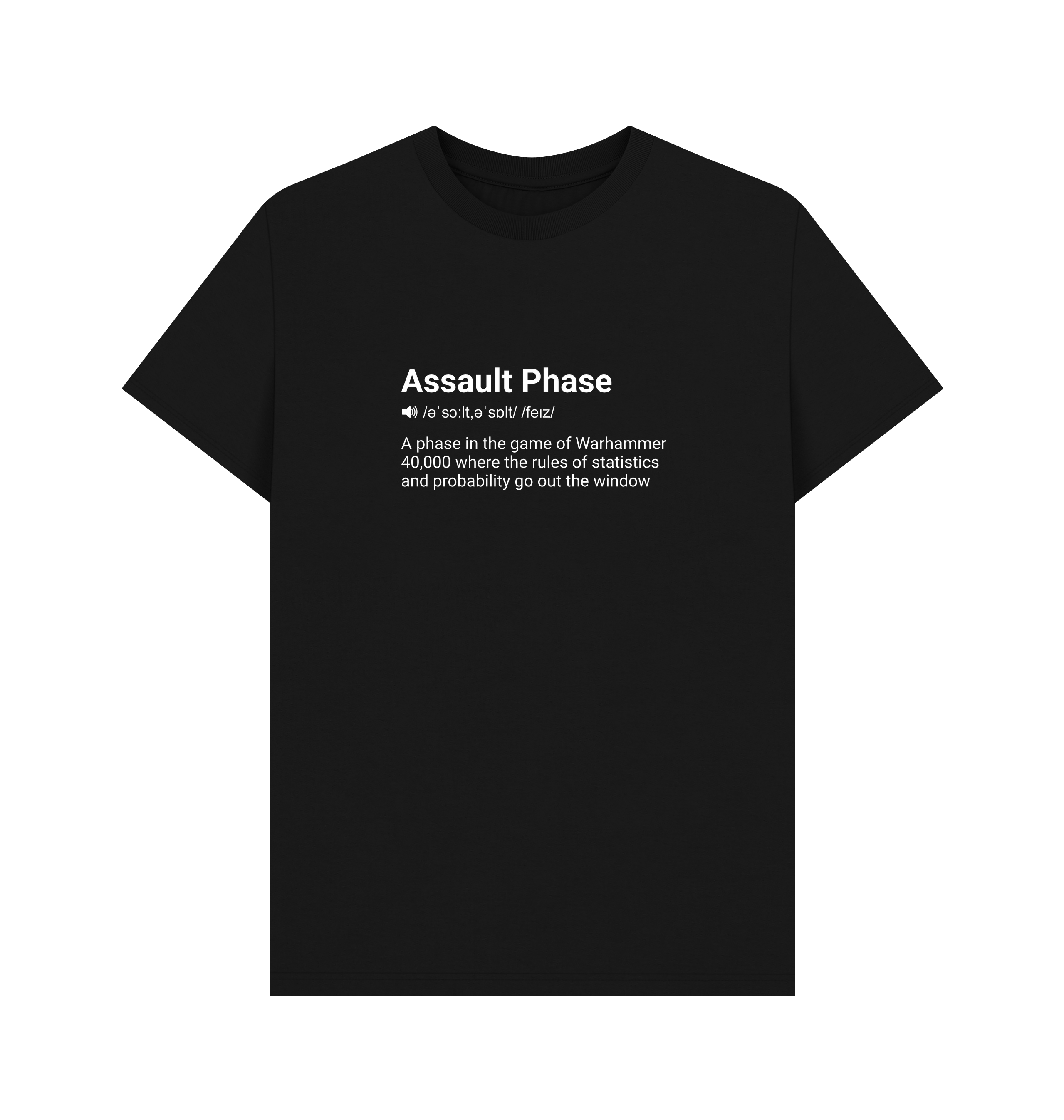 Assault Phase Definition T Shirt – MERCH.WARHAMMER.COM