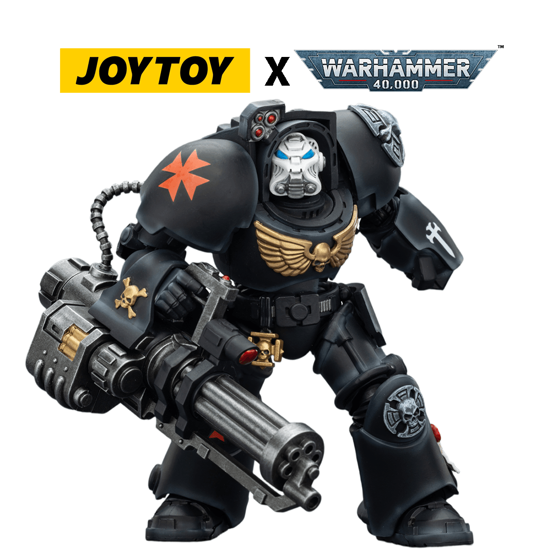 JoyToy Warhammer 40,000 Action Figure - Black Templars, Terminator 3 w ...