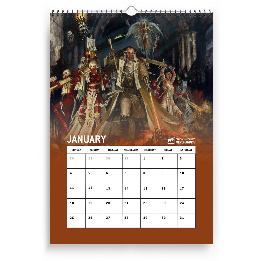 Calendars | MERCH.WARHAMMER.COM – Warhammer Officially Licensed Merchandise