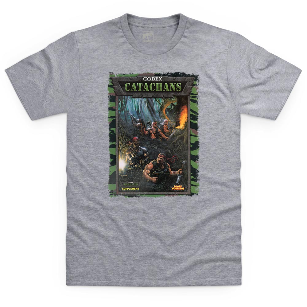 Warhammer 40,000 3rd Edition: Codex Catachans T Shirt – MERCH.WARHAMMER.COM