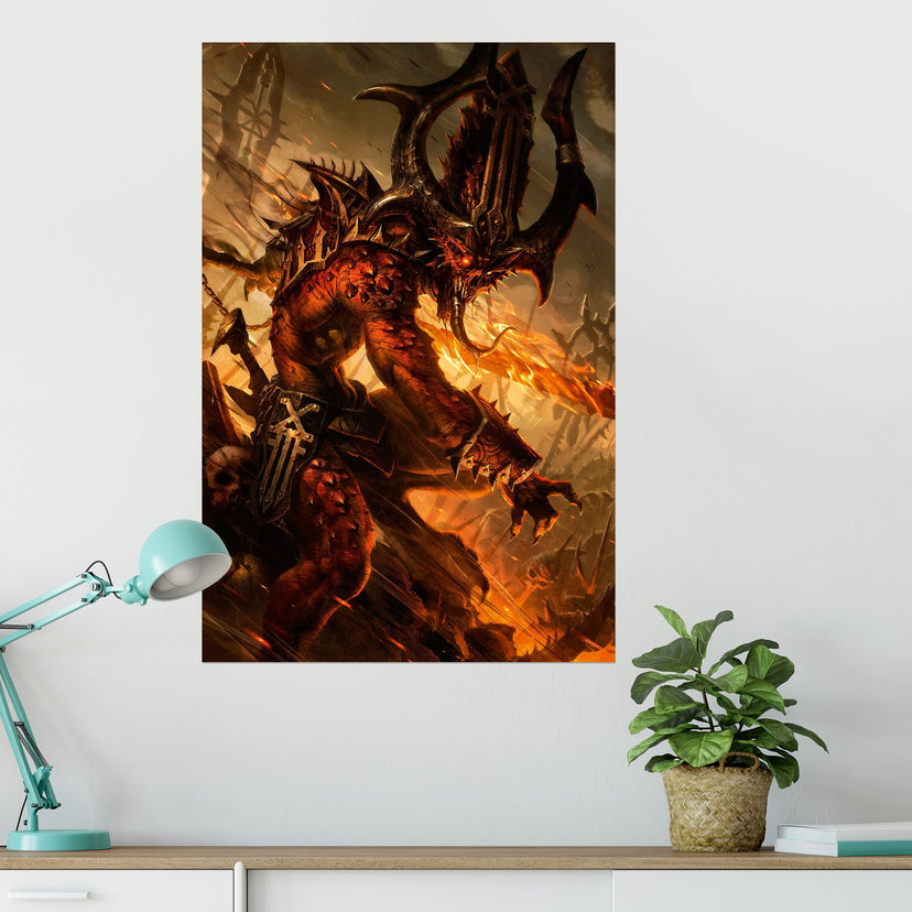 Khorne Poster – MERCH.WARHAMMER.COM