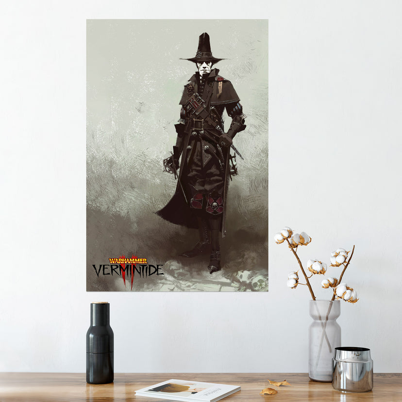 Vermintide II Poster - Viktor Saltzpyre – MERCH.WARHAMMER.COM