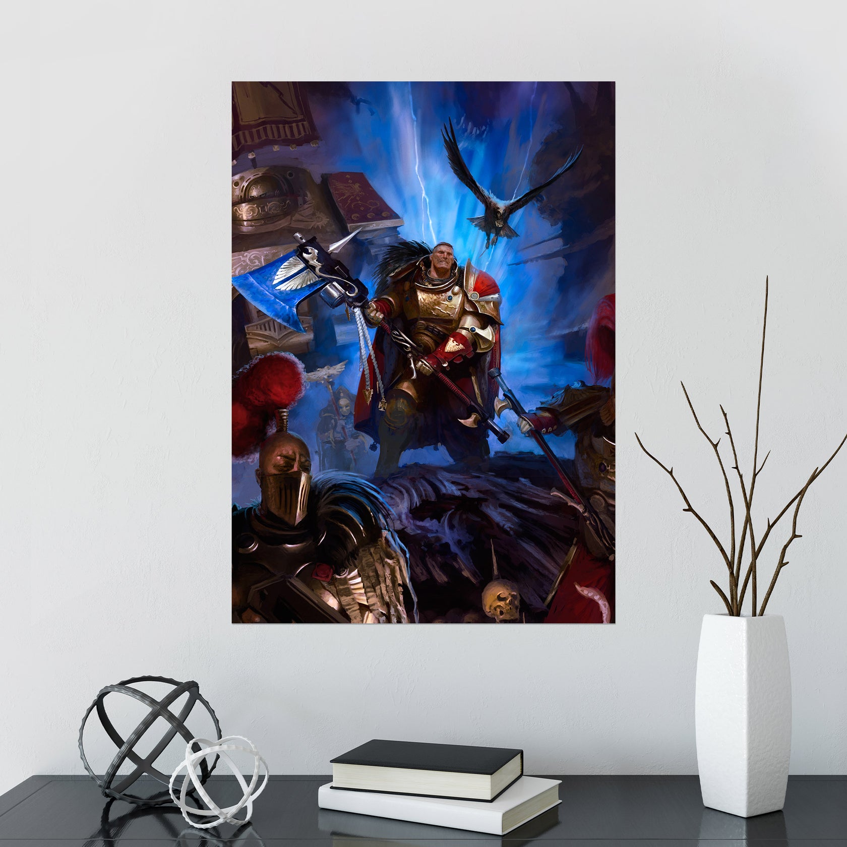 Adeptus Custodes - Warden Poster – Warhammer Officially Licensed ...