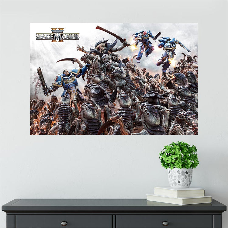 Warhammer 40,000: Space Marine 2 Poster – MERCH.WARHAMMER.COM